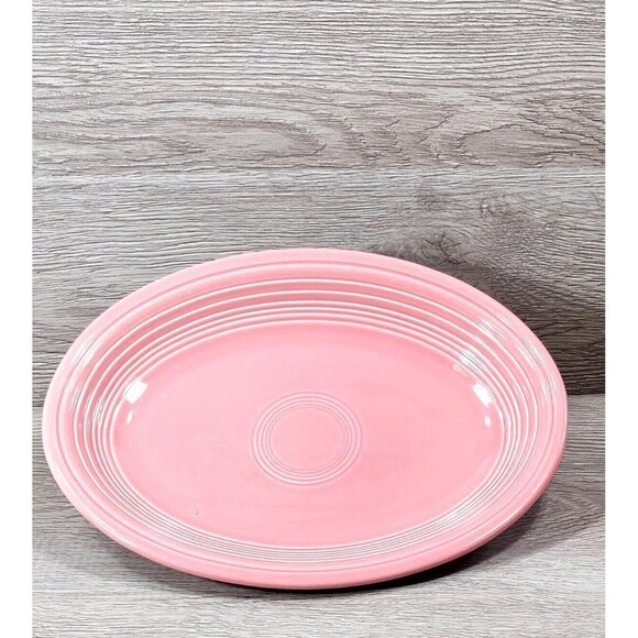 Fiesta | Dining | Fiesta 15 Oval Rose Pink Serving Platter Decorative ...